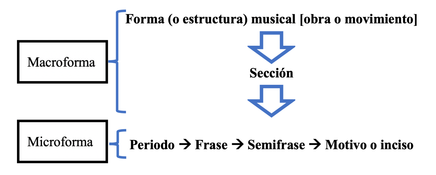 La estructura musical – Sinfonismos